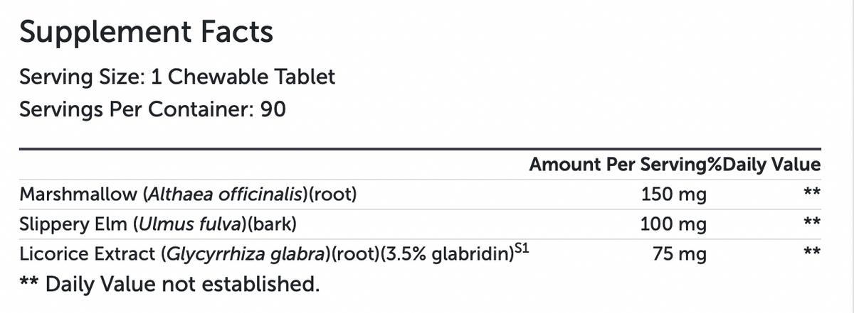 GI Soothe Chocolate (90 Tab) Mucosa & Digestive Support* – The Edwards Edge